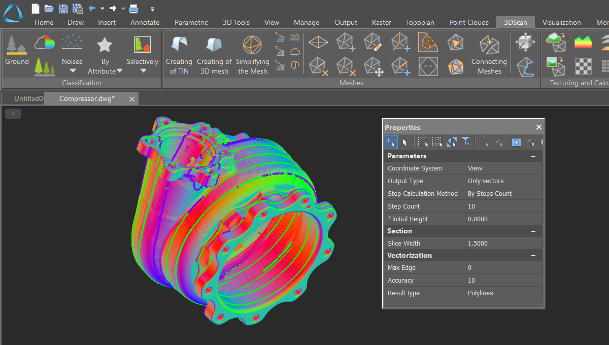 nanoCAD 3DScan – Enhance Your 3D Scanning Data Processing and Analysis