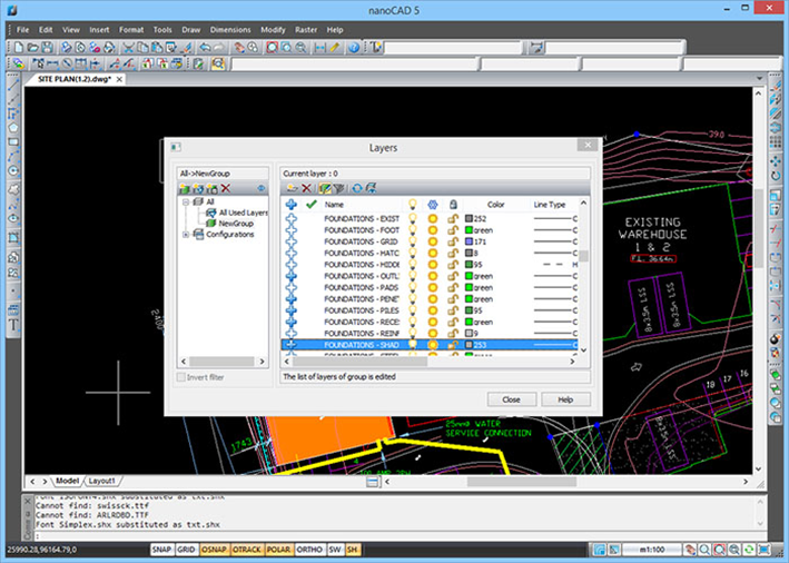 nanoCAD Free - Free 2D/3D CAD Software