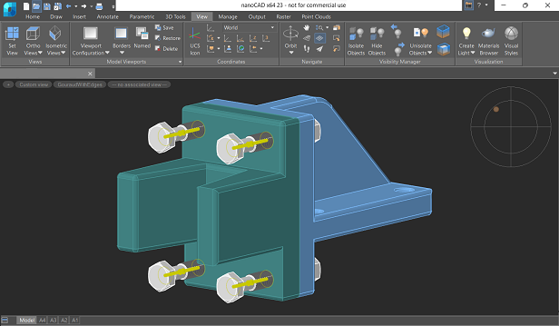 nanoCAD 3D Modeling – Advanced Parametric Design for Engineers & Architects